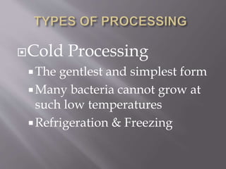 Foodprocessing | PPTX
