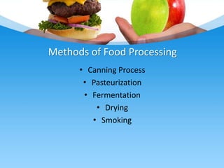 Food processing | PPTX | Food Industry | Industries