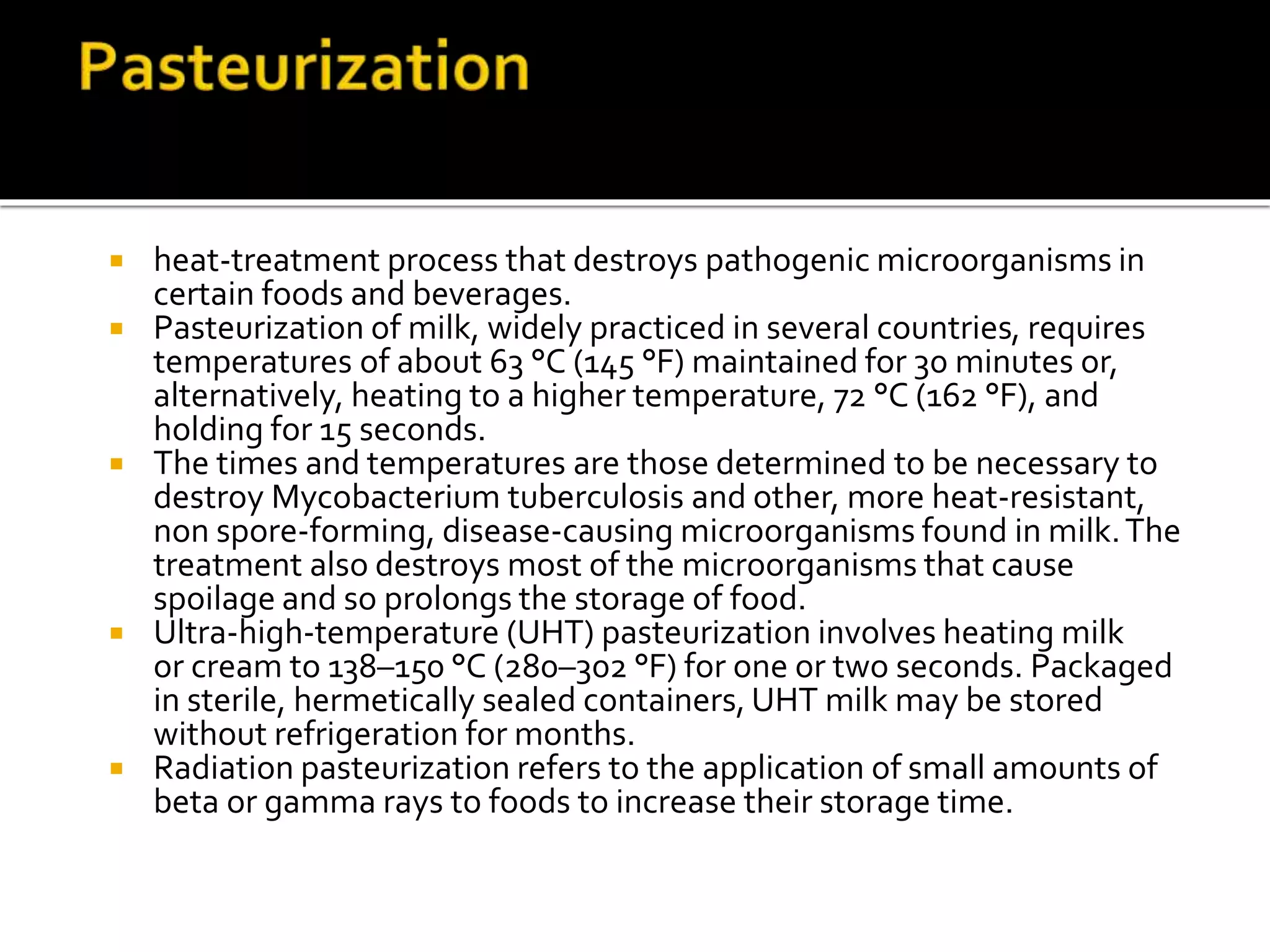 Food processing and Irradiation | PPTX