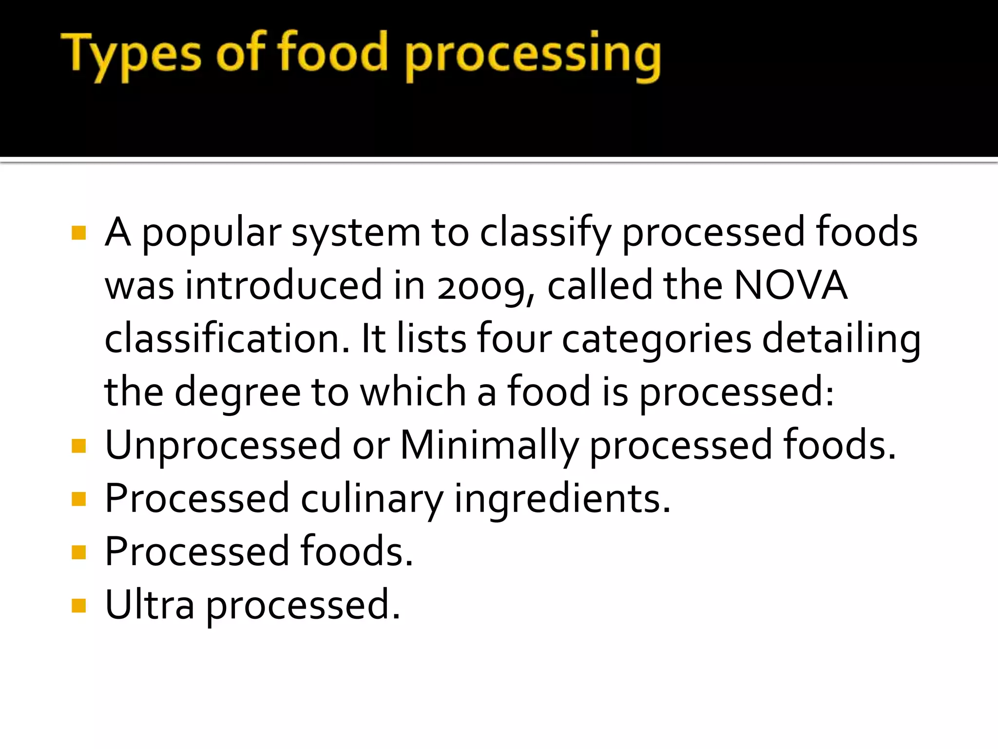 Food processing and Irradiation | PPTX