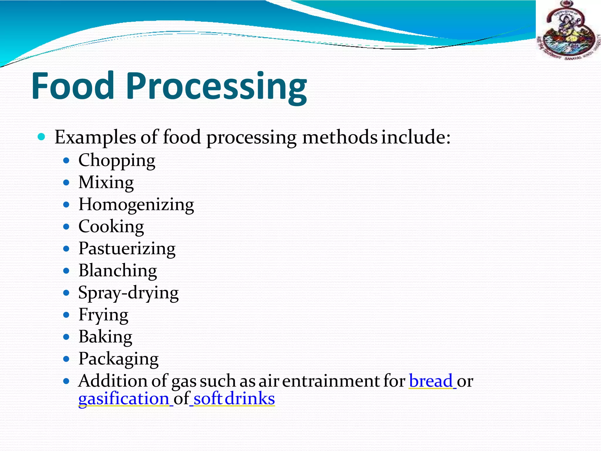 Food processing and preservation | PPTX