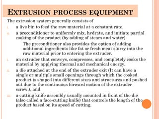 Food Processing and preservation 4- Extrusion.pdf | Desserts and Baking ...