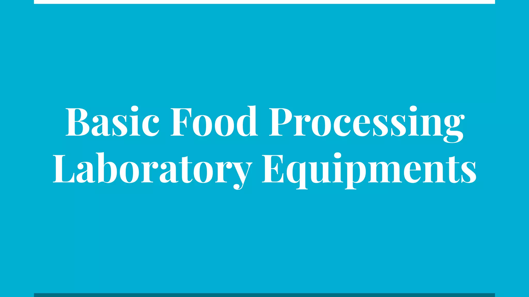 Food processing and preservation equipments | PDF
