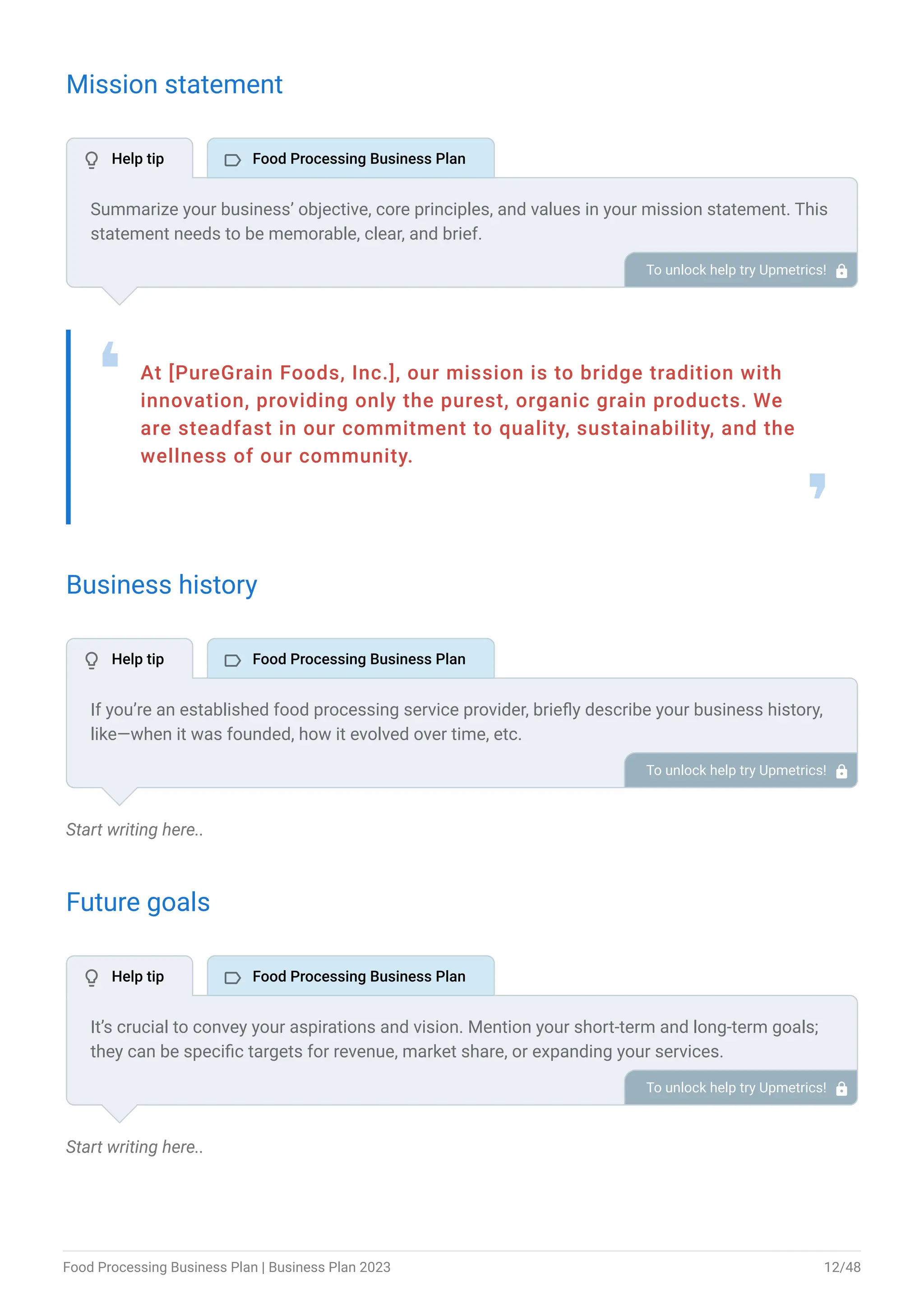 food processing business plan example.pdf