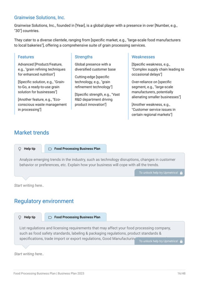 food processing business plan example.pdf