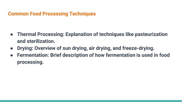 Food Processing_ From Farm to Table.pptx | Food Industry | Industries