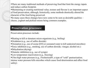 Food processing industry. | PPTX