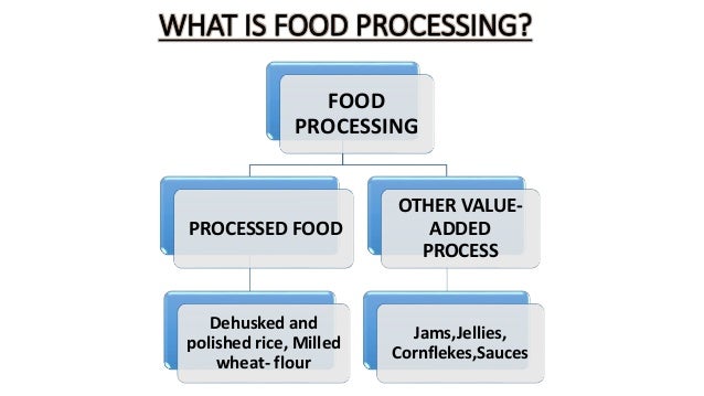 Food processing industry