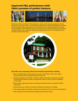 Ohio Food Processing Packaging Industry Brochure | PDF