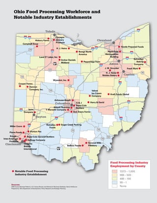 Ohio Food Processing Packaging Industry Brochure | PDF