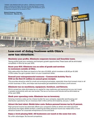 Ohio Food Processing Packaging Industry Brochure | PDF