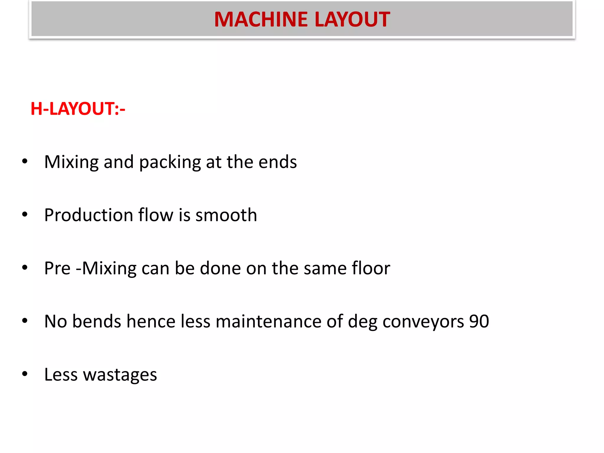 Food processing plant layout design1 | PPTX