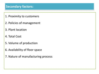 Food processing plant layout design1 | PPTX
