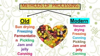 Food processing and post harvest technology | PPTX