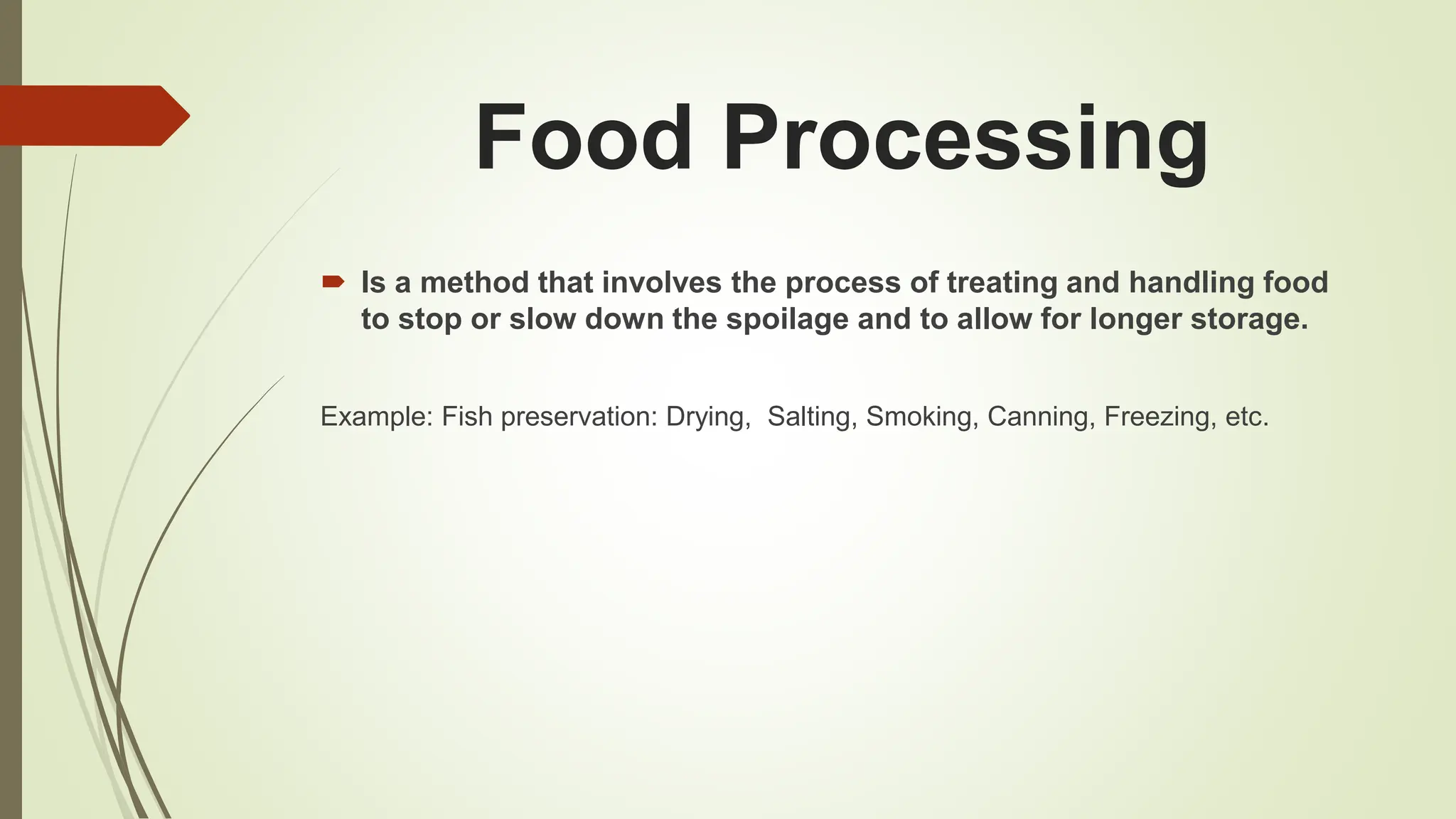 Food Processing,ppt.pptx | Cooking | Food & Drink