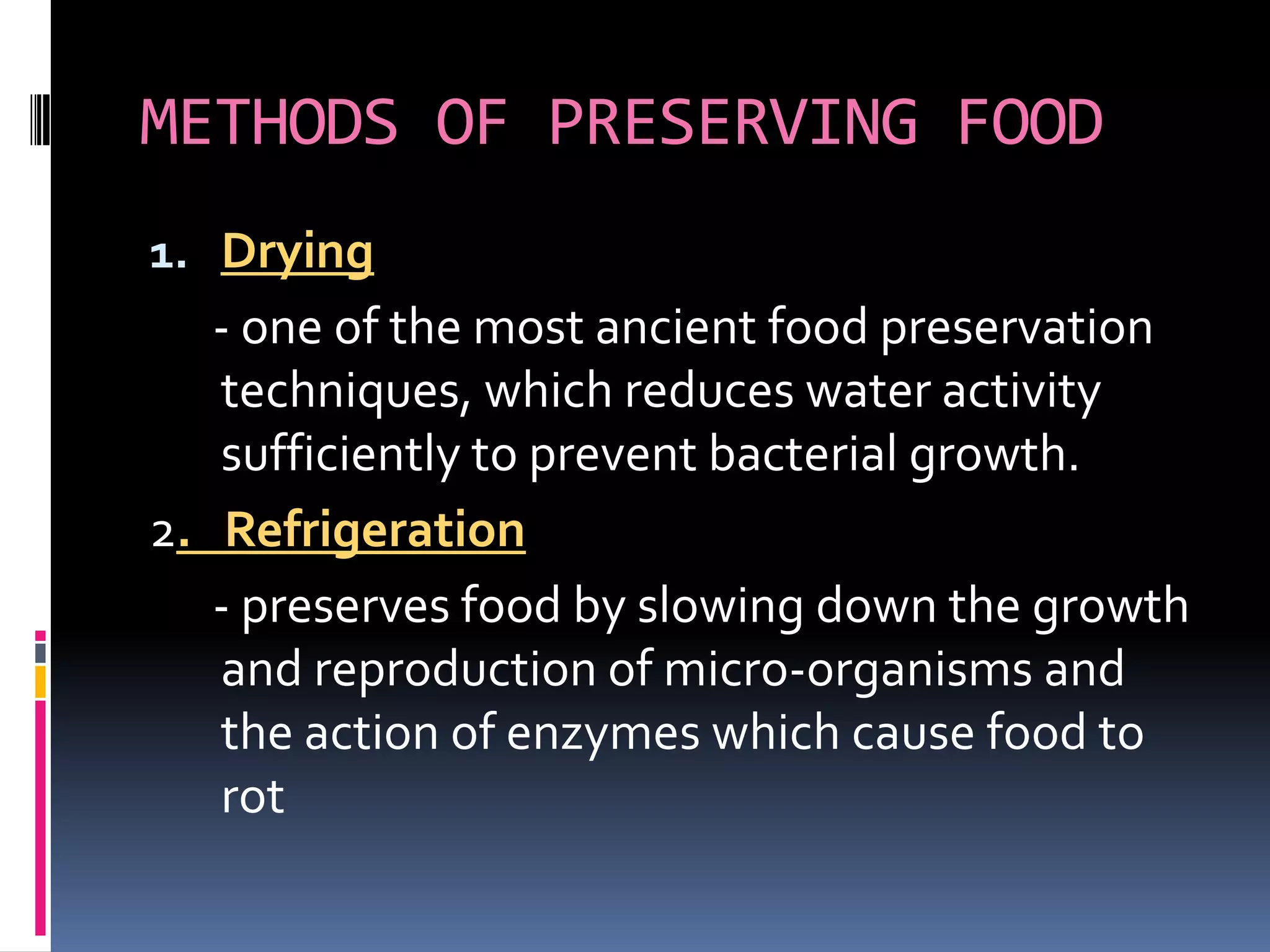 Food Processing and Preservation | PPTX
