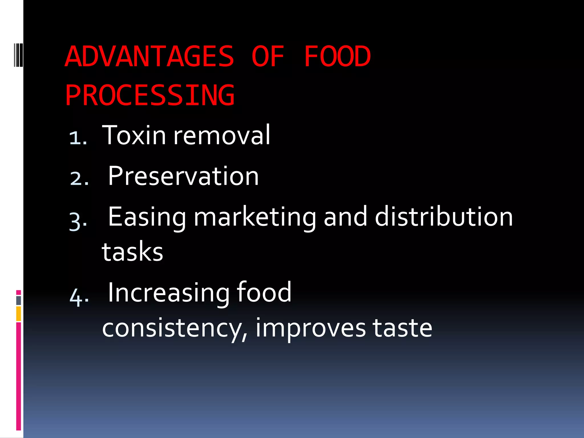 Food Processing and Preservation | PPTX