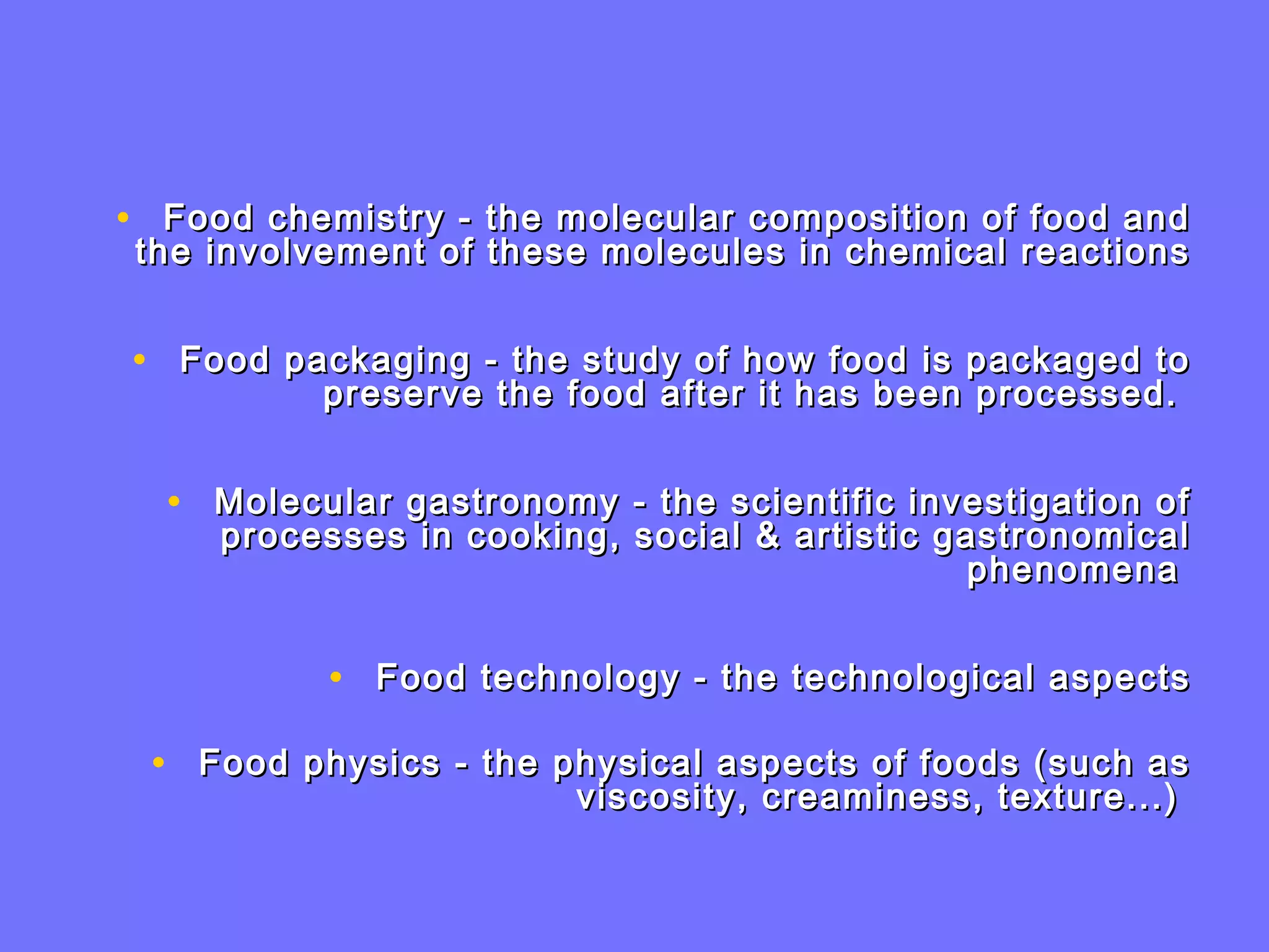 Food processing technology | PPT