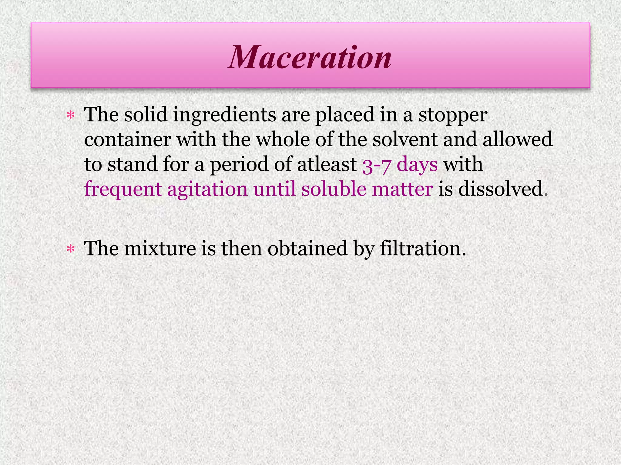 Food processing techniques- Extraction and Filtration | PPTX