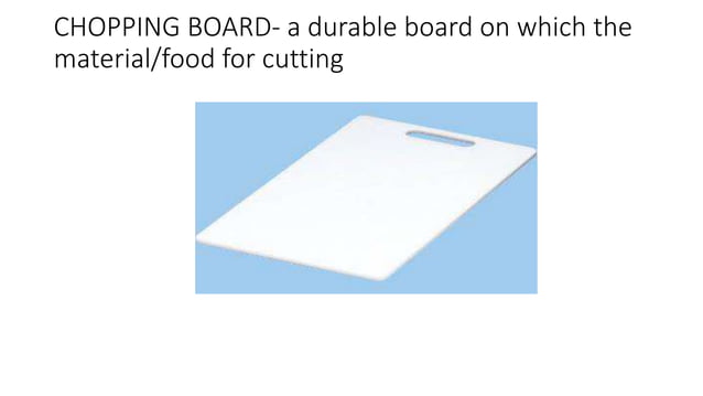 FOOD PROCESSING TOOLS WITH LABEL AND USES.pptx | Cooking | Food & Drink