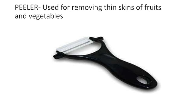 FOOD PROCESSING TOOLS WITH LABEL AND USES.pptx | Cooking | Food & Drink