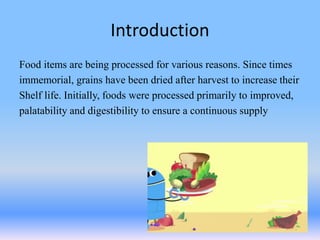 Food processing unit 1 | PPTX