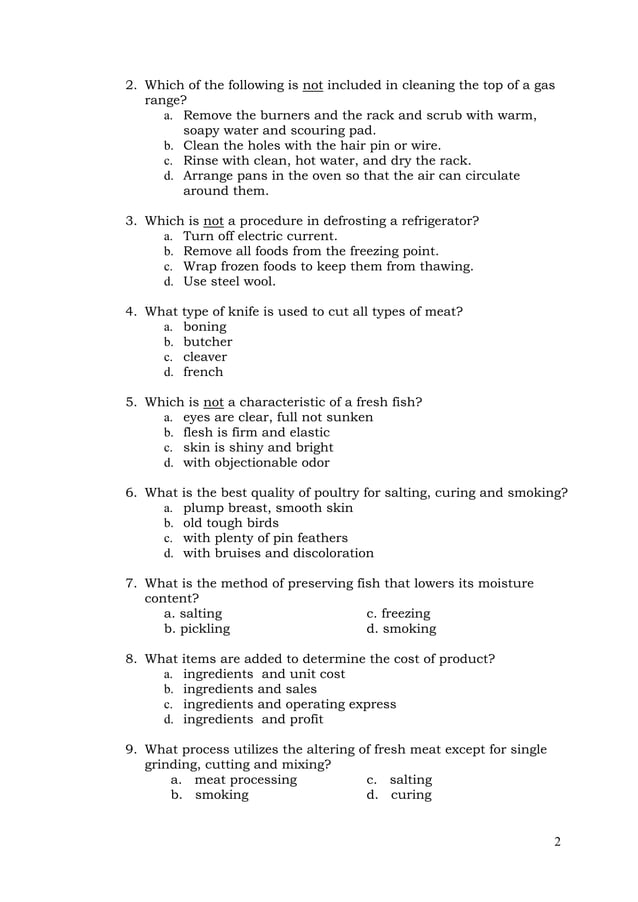 Food Processing Y2.pdf | Cooking | Food & Drink