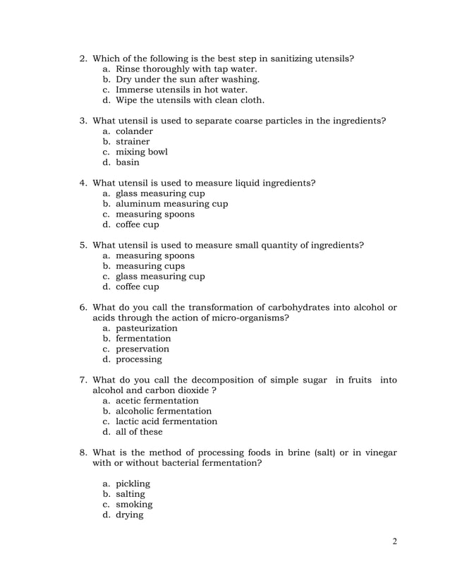 Food Processing Y3.pdf | Cooking | Food & Drink