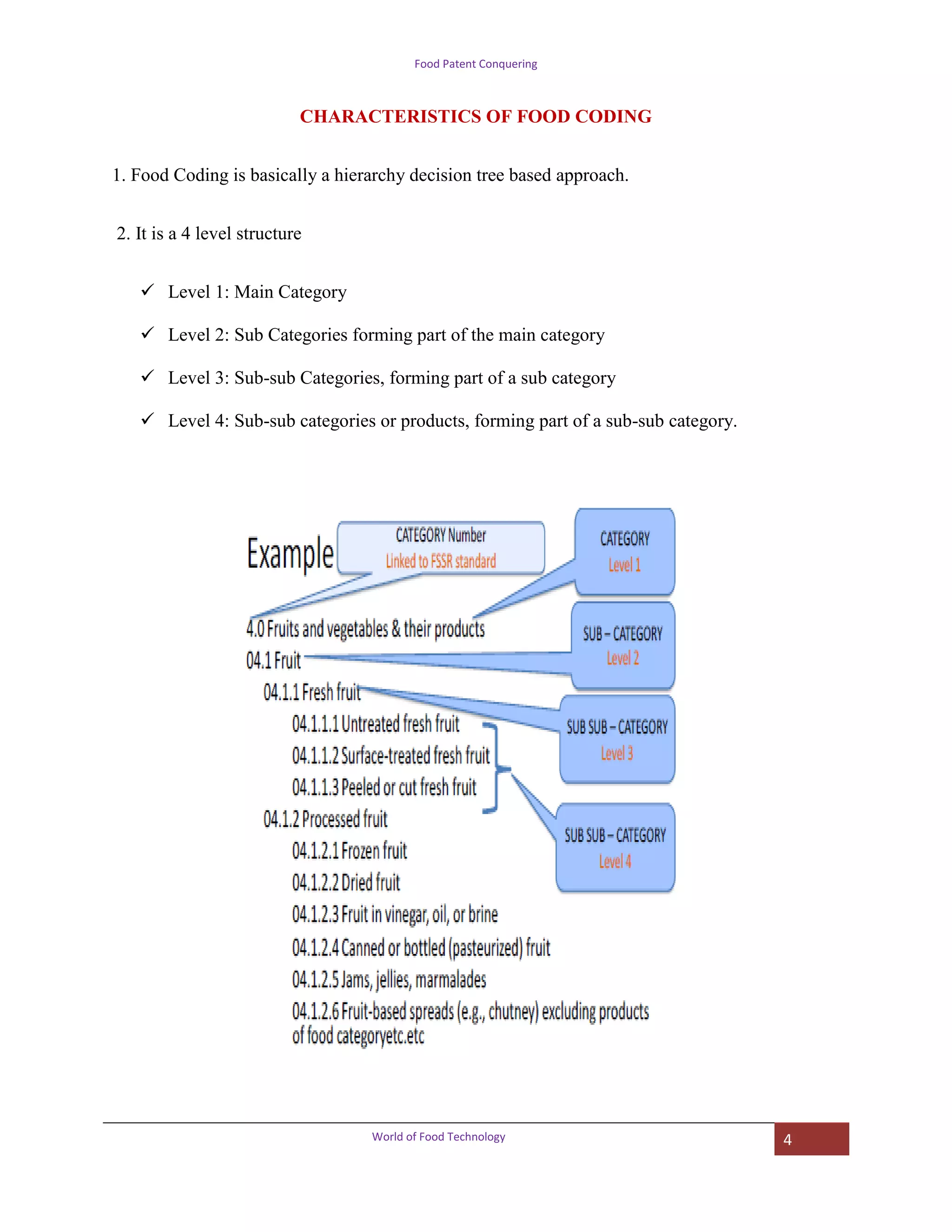 Food product category | PDF