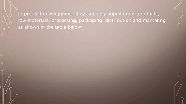 Food product development | PPTX