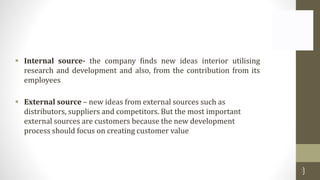 Food Product Development Process, Design & Strategies" | PPTX