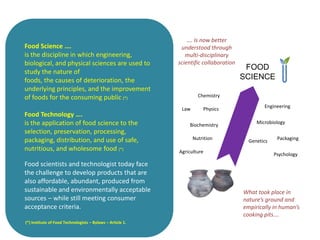 Food product development - model of functional drivers | PDF