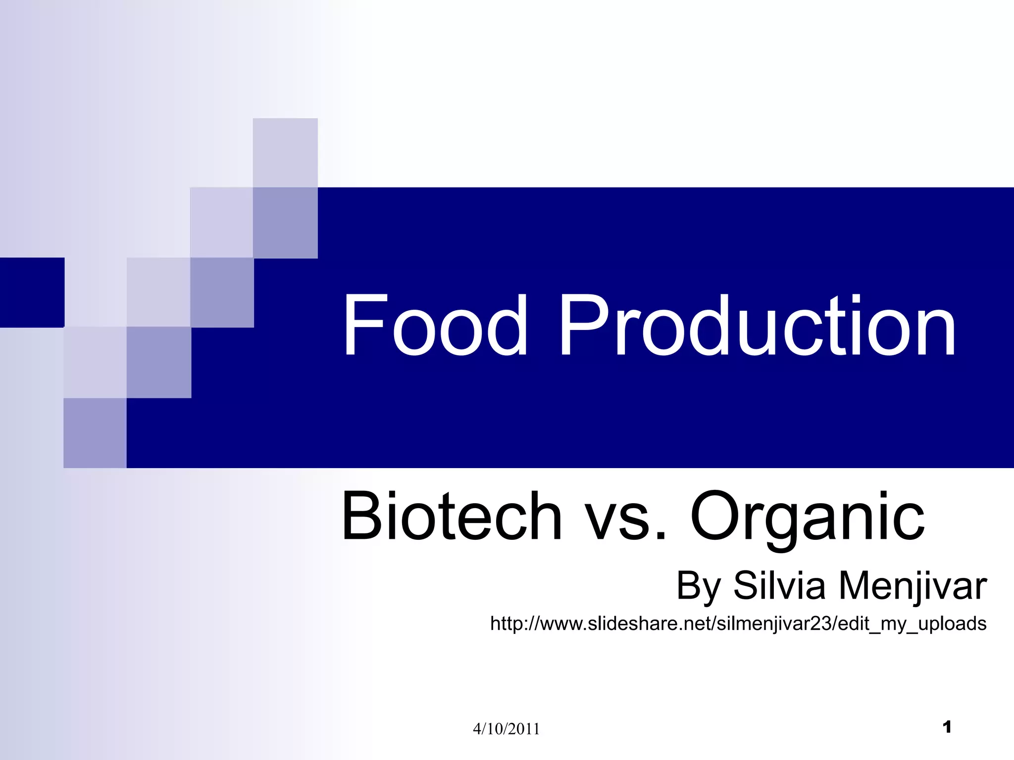 Food production | PPT