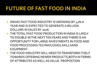 fast food | PPT