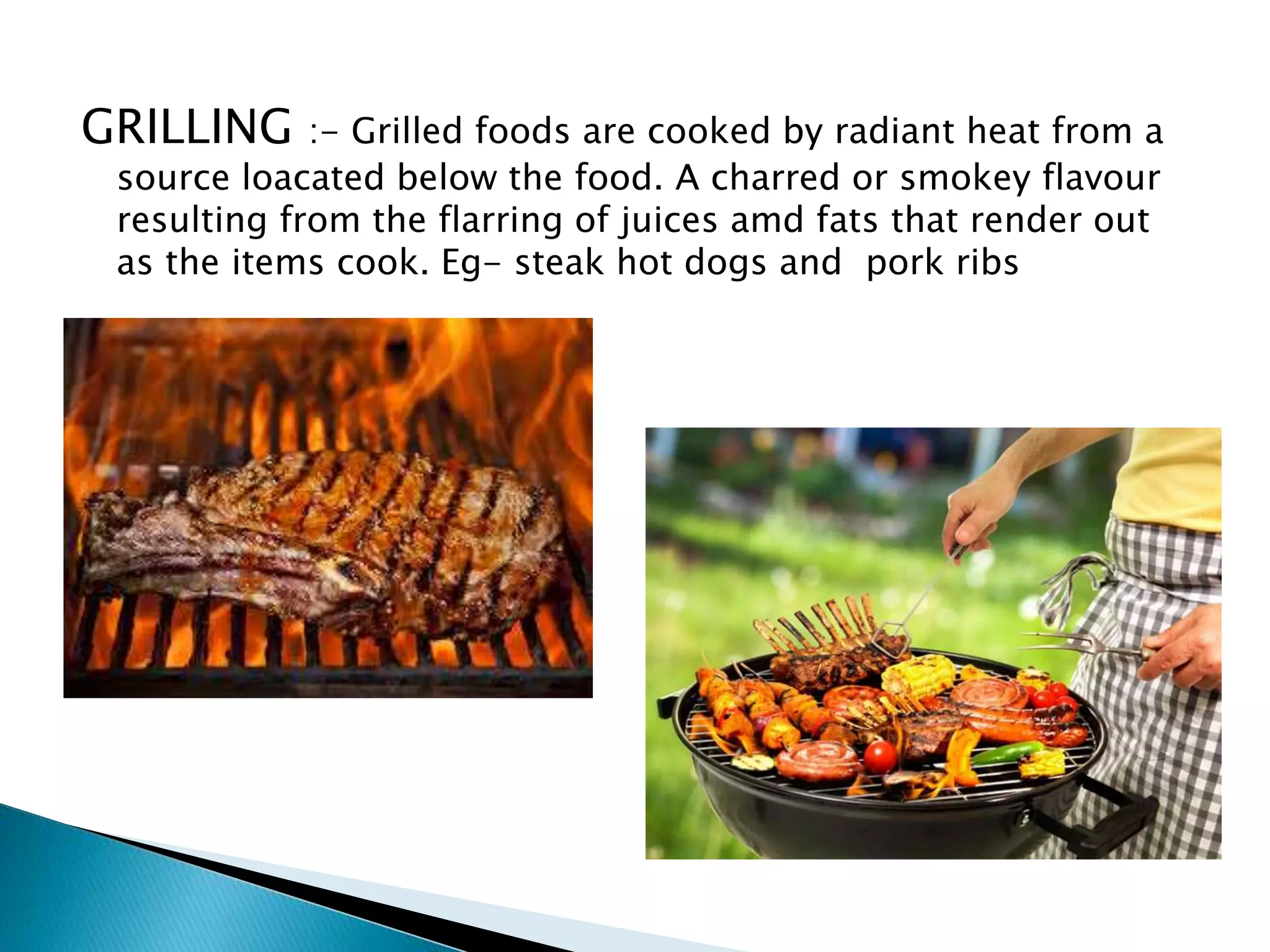 DRY METHODS OF COOKING ... Food production | PPT