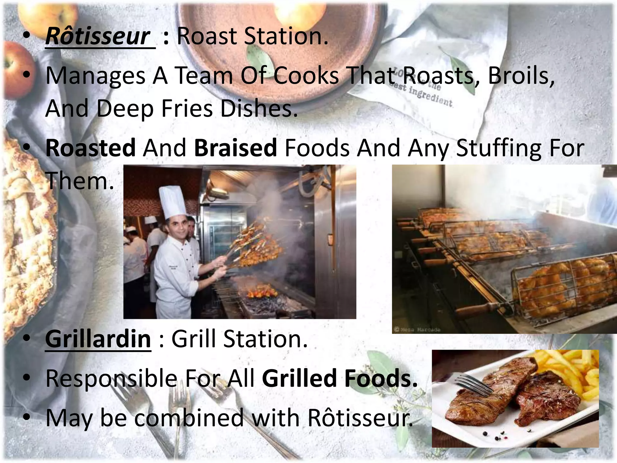 Kitchen Brigade System - harsh sodhani | PPTX