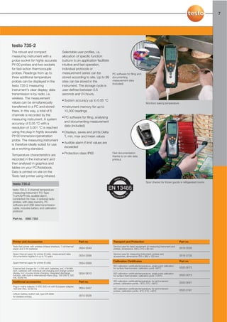 Testo - Food Production, Transport and Storage | PDF