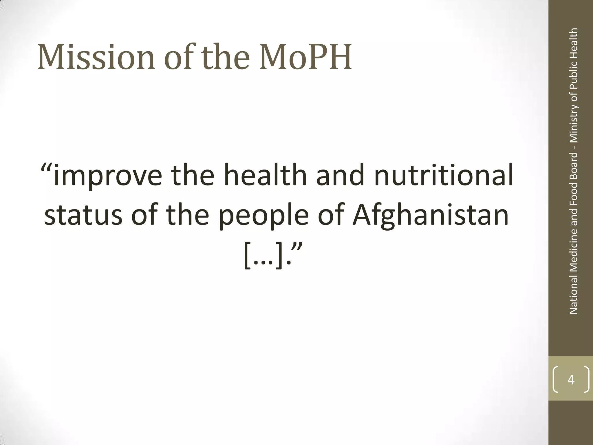 Food product market authorization in Afghanistan - Naim Khalid | PPTX