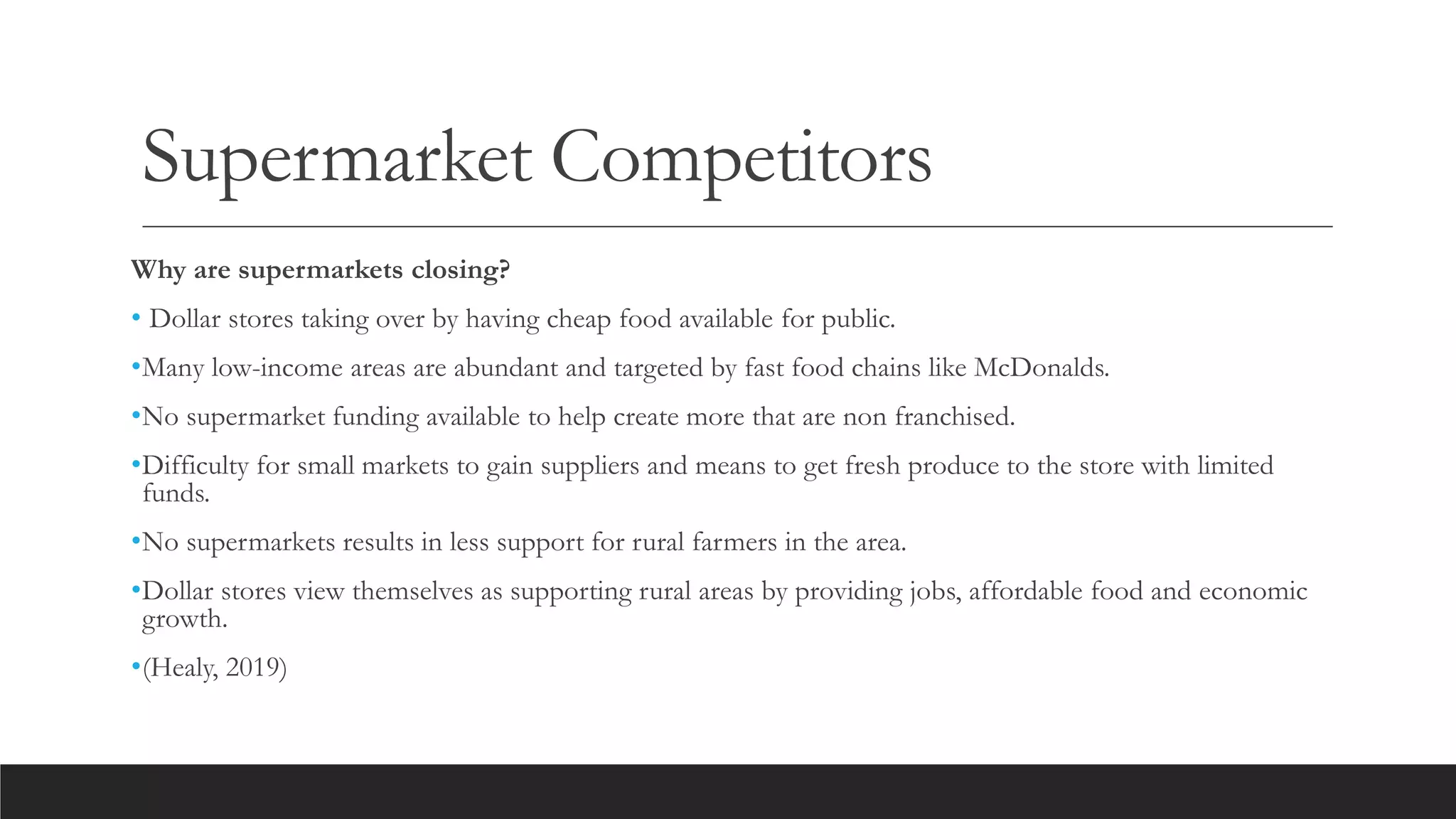 Food Deserts in Rural and Urban Low-income populations | PPTX | Grocery ...