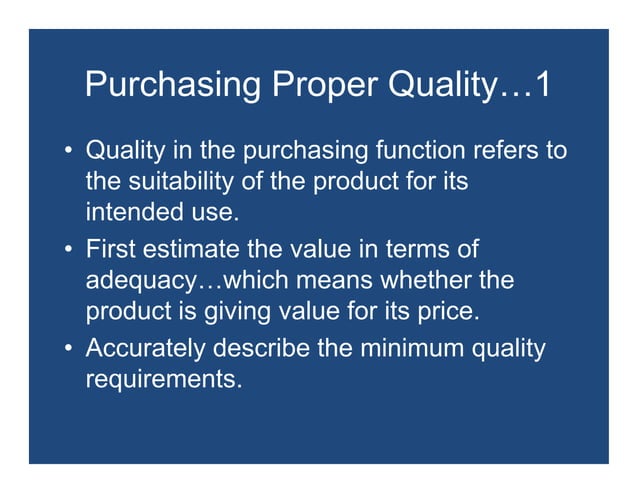 Food purchasing control | PDF