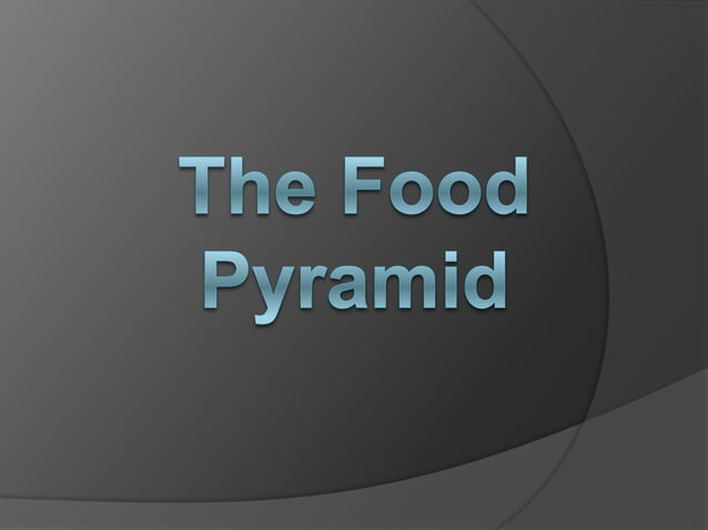 Food Pyramid | PPT