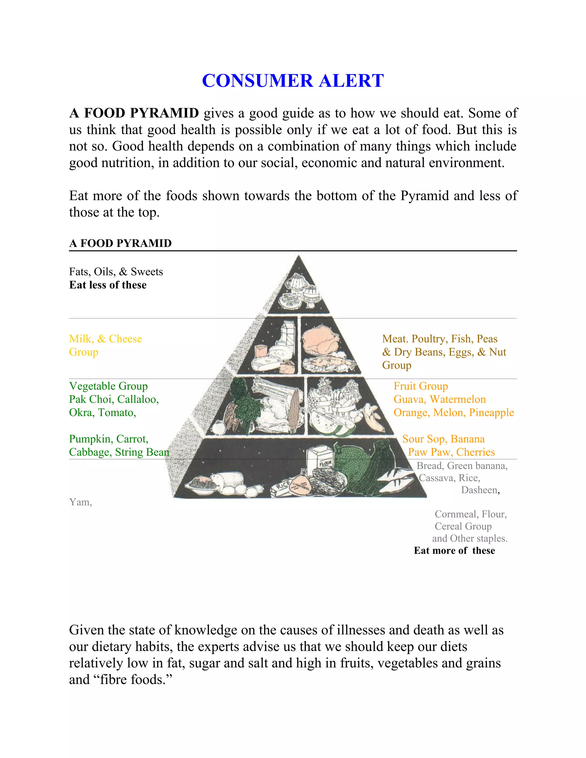 Food Pyramid | DOC