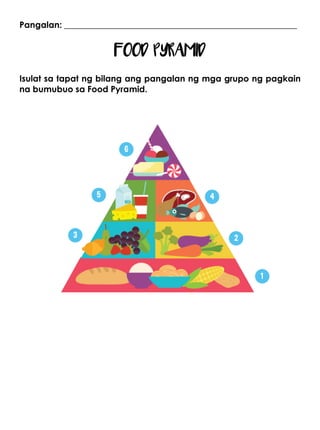 Food pyramid | PDF