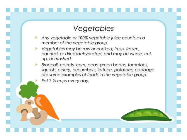 Food pyramid power point | PPT
