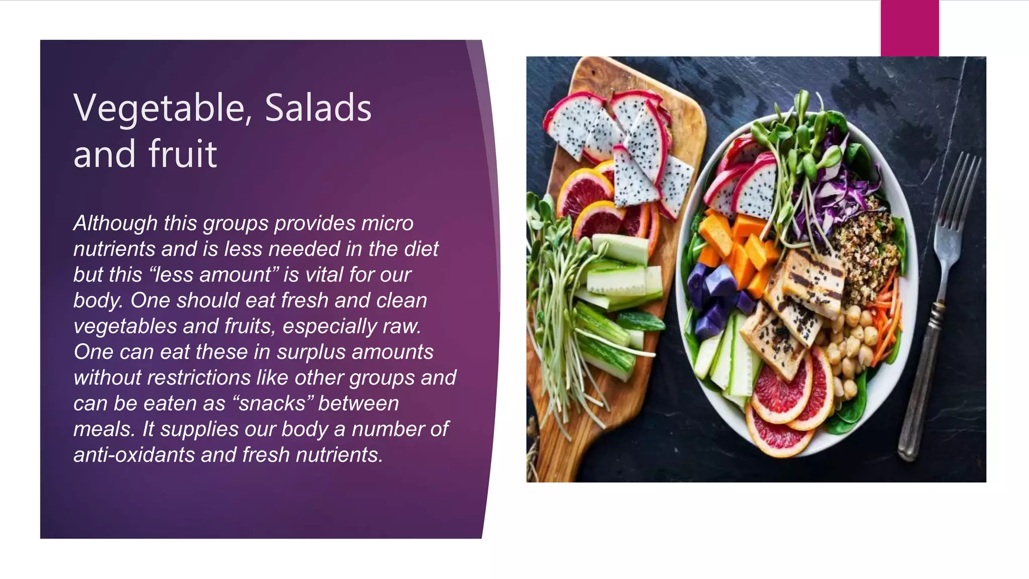 Food pyramid and food groups | PPT