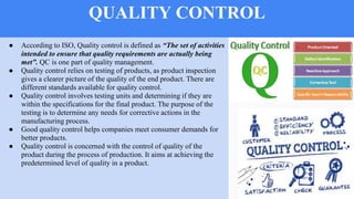 Concept of Quality Management | PPTX