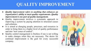 Concept of Quality Management | PPTX