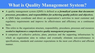 Concept of Quality Management | PPTX