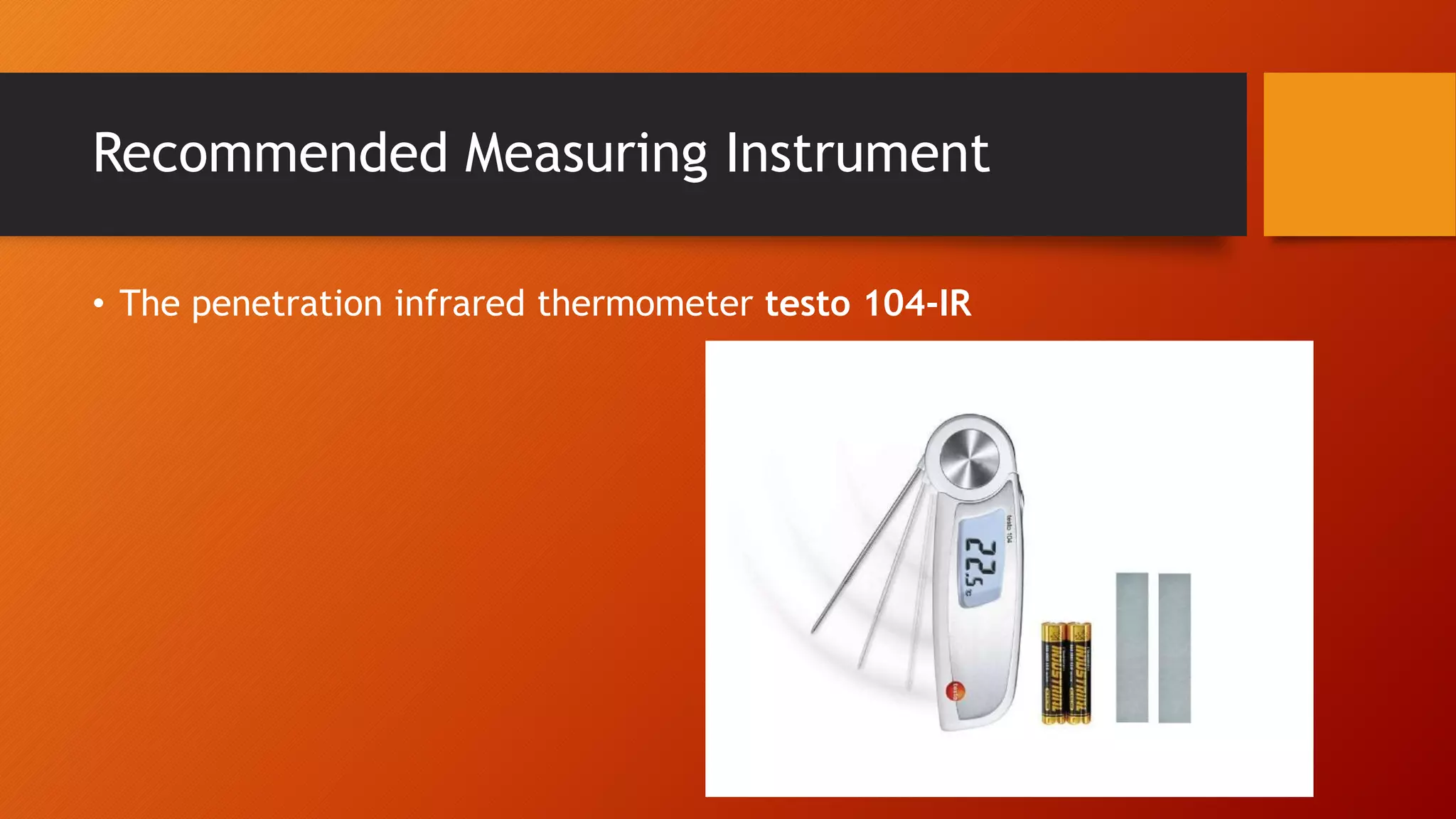 Food Quality Assurance – Measurement at Various Phase | PPTX | Cooking ...