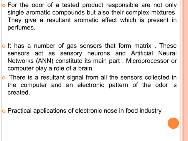 Food quality parameters | PPTX